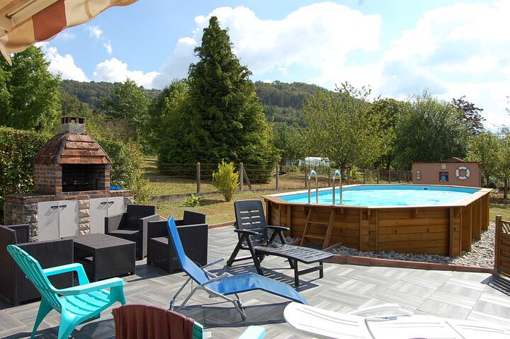 Chambre De Plain Pied Avec Accès Piscine - Beaulieu-sur-Dordogne