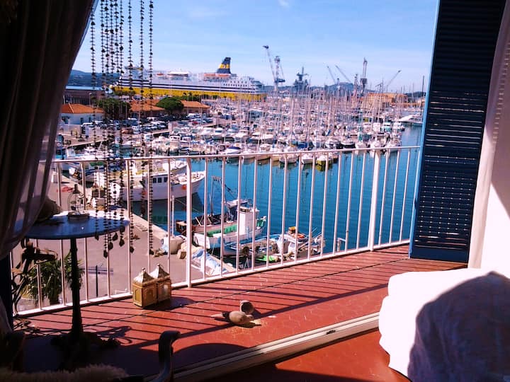 Magnifique Vue Mer Port Toulon90m2+balcon+parking - Toulon