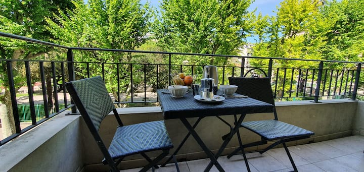 Studio Climatisé 25m2 Riquier-port-acropolis - Nizza