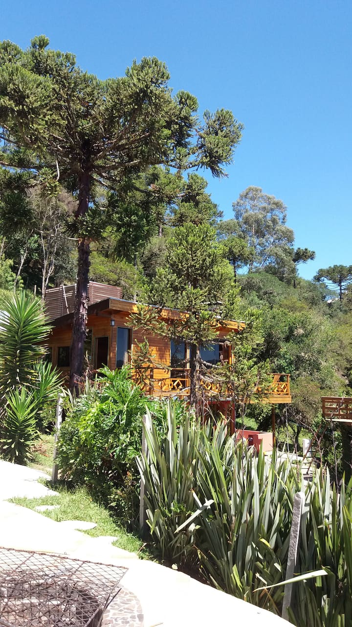 Cabana Do Pinhão - Calefação E 3 Suítes - Urubici