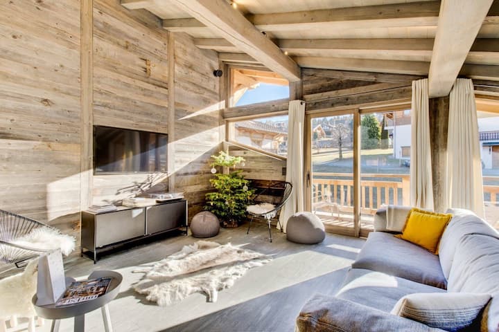 Chalet De Luxe à 100 M Des Pistes - Megève
