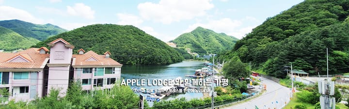 (201)그림같은 청평호반의 전경을 자랑하는 애플롯지 201호 - Yeoju-si