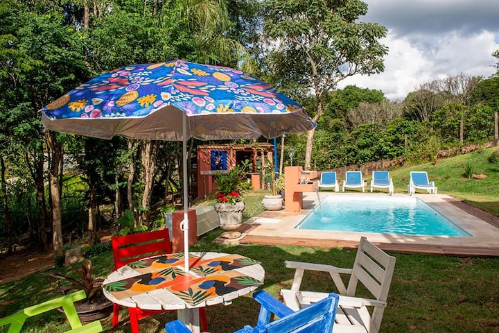 Um Charme!
Piscina Em Mata Nativa! - Amparo