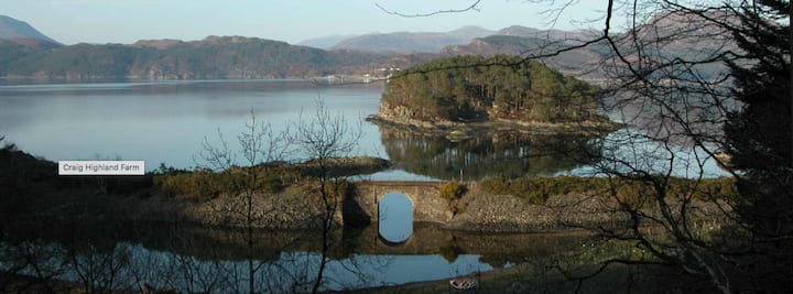 Craig Highland Farm (Top Lodge) - Lochcarron