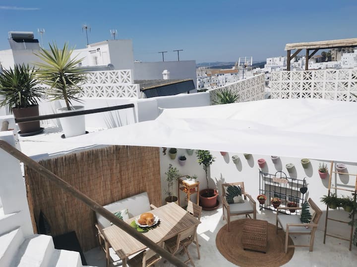 Linda Casa Andaluza En El Casco Antiguo De Vejer - Barbate
