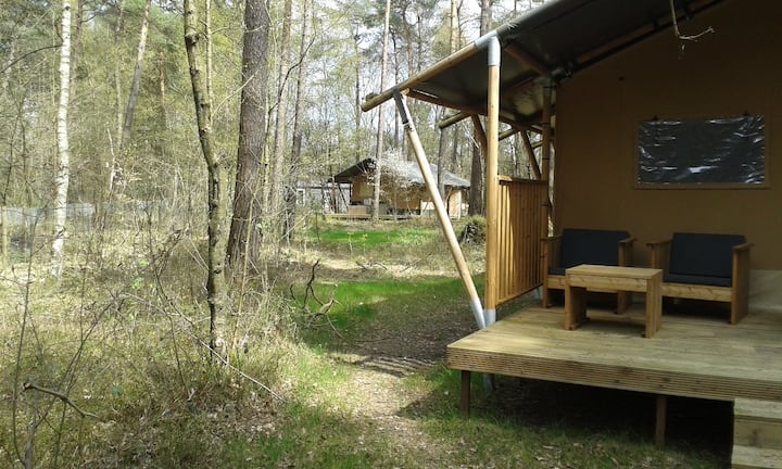 Luxe Safaritent Met Badkamer - Ermelo