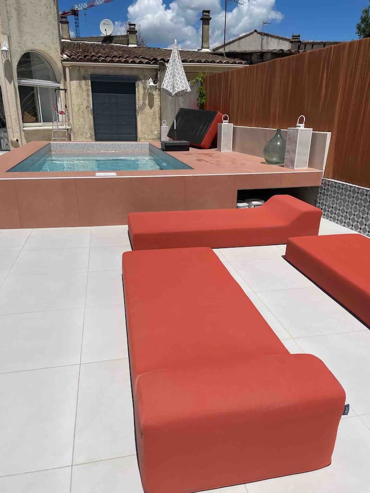 Maison Spacieuse Avec Piscine à 10 Min D’avignon - 아비뇽