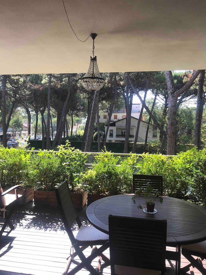 Mima, Fantastica Terrazza Al Mare, Nella Pineta. - Milano Marittima