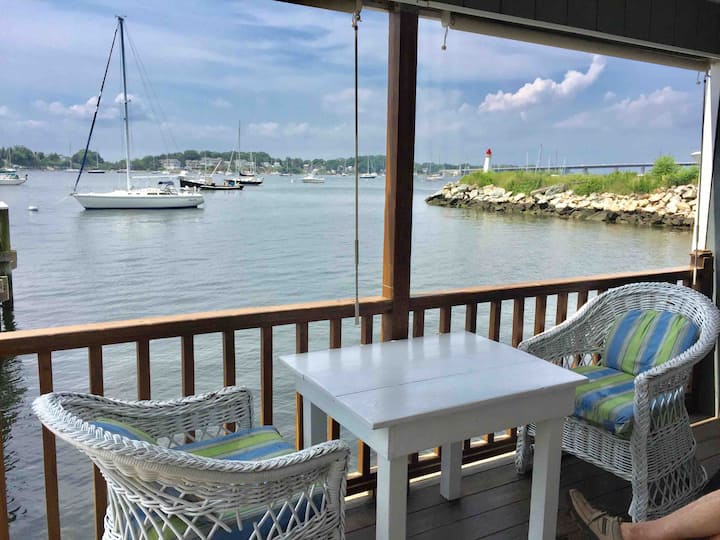 House On The Water, With Private Dock - Bristol, RI