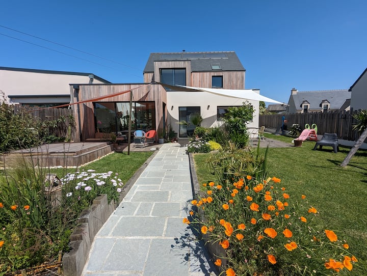 Maison Familiale Avec Spa Jacuzzi - Pleurtuit