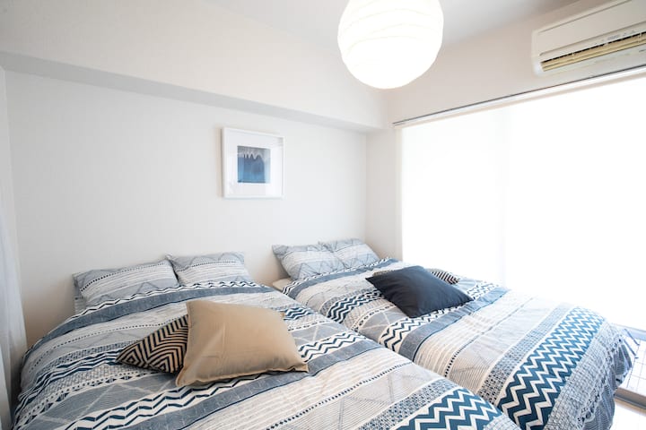 Canal Nesto N5・modern Condo・wifi・city/river View - Fukuoka