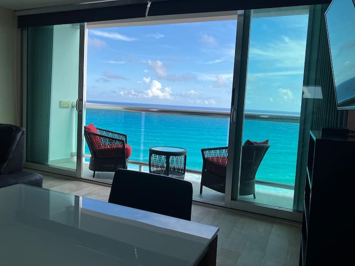 Playa/ph/impactante Vista/corazón De Cancún/wi-fi - Cancún