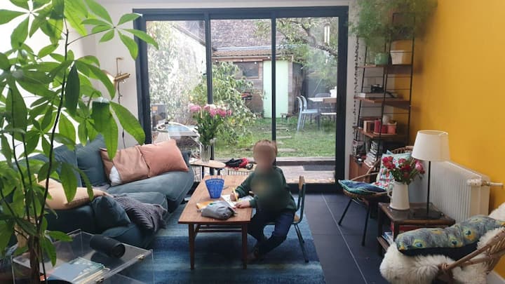 Appart Vintage Avec Du Cachet + Jardin - Lille
