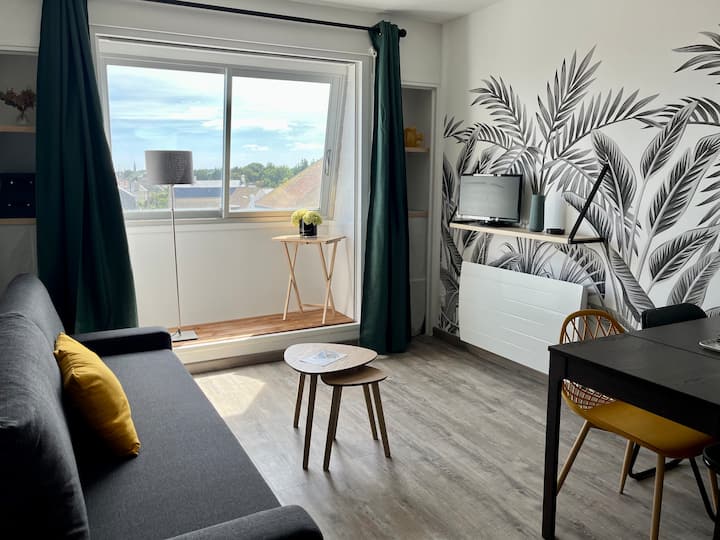 Appt Centre De Courseulles ☀ 100m De La Plage - Saint-Aubin-sur-Mer