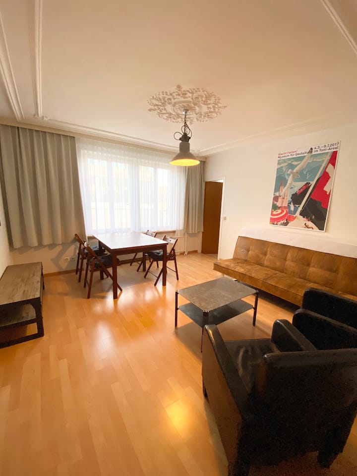 4-room  Flat Student/workers In Center - St. Gallen