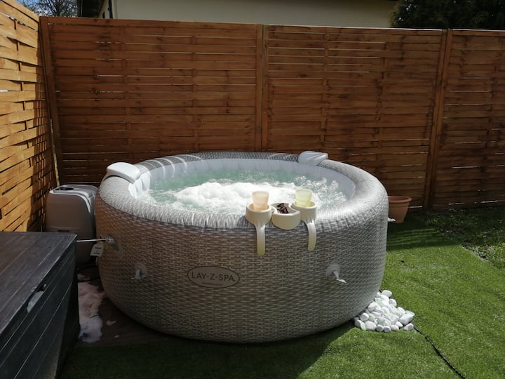 Hébergement "Gemme Au Coeur" Avec Spa Et Piscine - Bazas