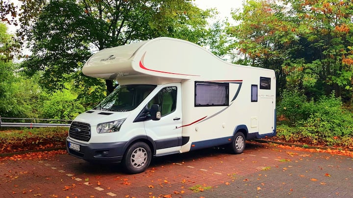 Wohnmobil In Der Natur - Marburg