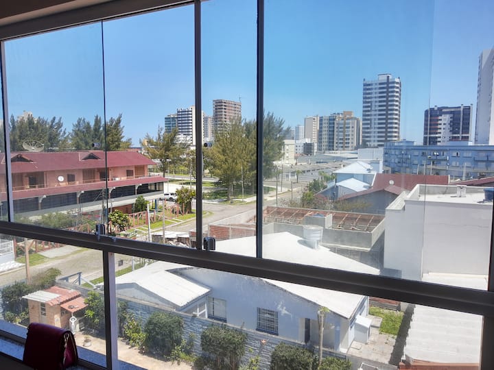 Cobertura Entre O Centro E O Mar Com Lareira - Tramandaí