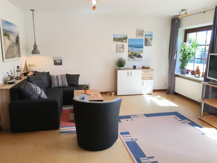 Ferienwohnung Gartenblick - Haus Strandmuschel - Friedrichskoog