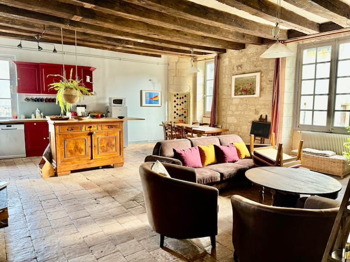 Appart’ Authentique De Vol’terre - 6 Pers. Confort - Chinon