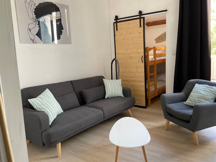 Calvi, Studio Mezzanine à 150m De La Plage 4 Pers. - Calvi