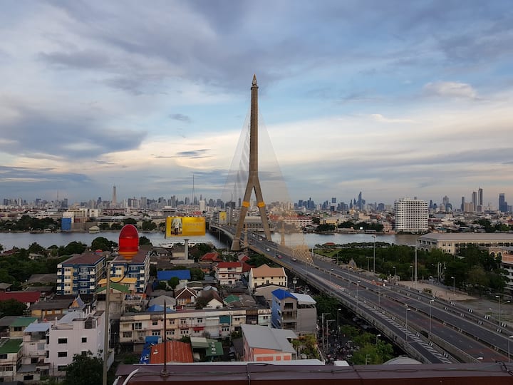 Comfortable Chateau Rama 8, Choa Phraya View - Bangkok