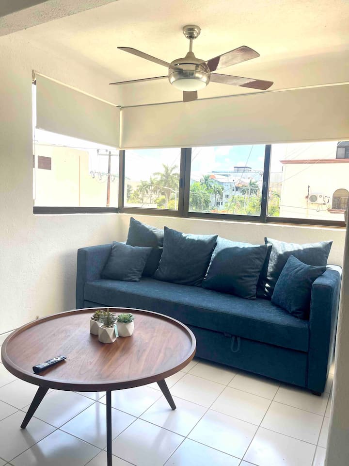 D6 Spacious Downtown 3br W/washer Perfect Location - Cancún