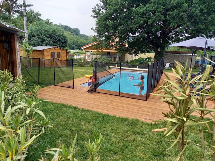 Studio Privé Tout éQuipé Avec Piscine - Salies-du-Salat