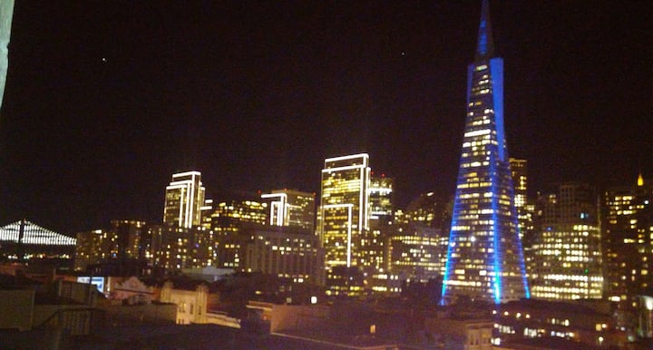 View Of Pyramid On Telegraph Hill - Sausalito, CA