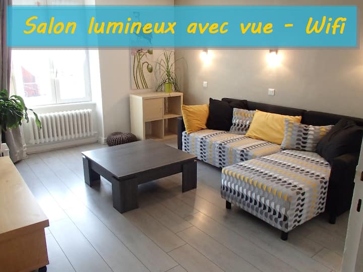Superbe T3 Avec Vue Pour Vos Vacances Et Cure-wifi - Murat-le-Quaire