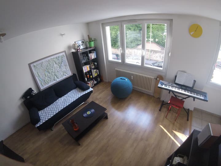 T2 Centre Ville, Quartier Haras (2/4p) + Parking - Annecy