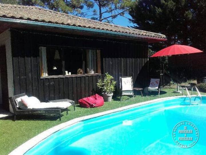 Villa De Charme à Piraillan Pour 12 Personnes - Cap Ferret