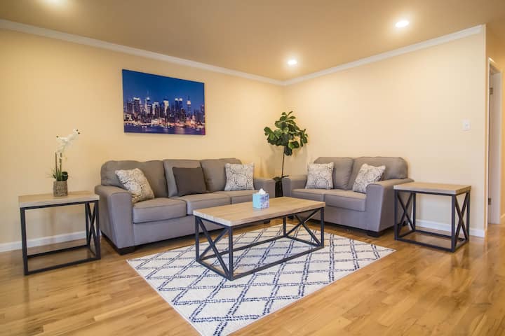 10min Sfo Airport/privatebath/24h Checkin/rm#1 - Burlingame, CA