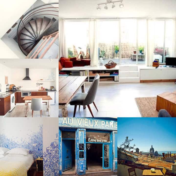 Appt De 50m2  En Plein  Rue Du Panier  + Roof Top - Marseille