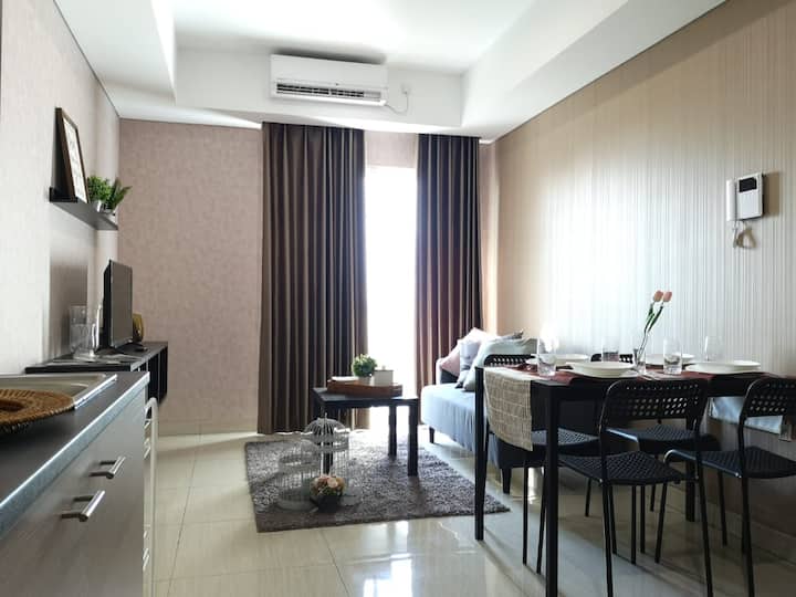 Clean, Cozy, And Spacey 1 Bedroom Apt (Not Studio) - Surabaya