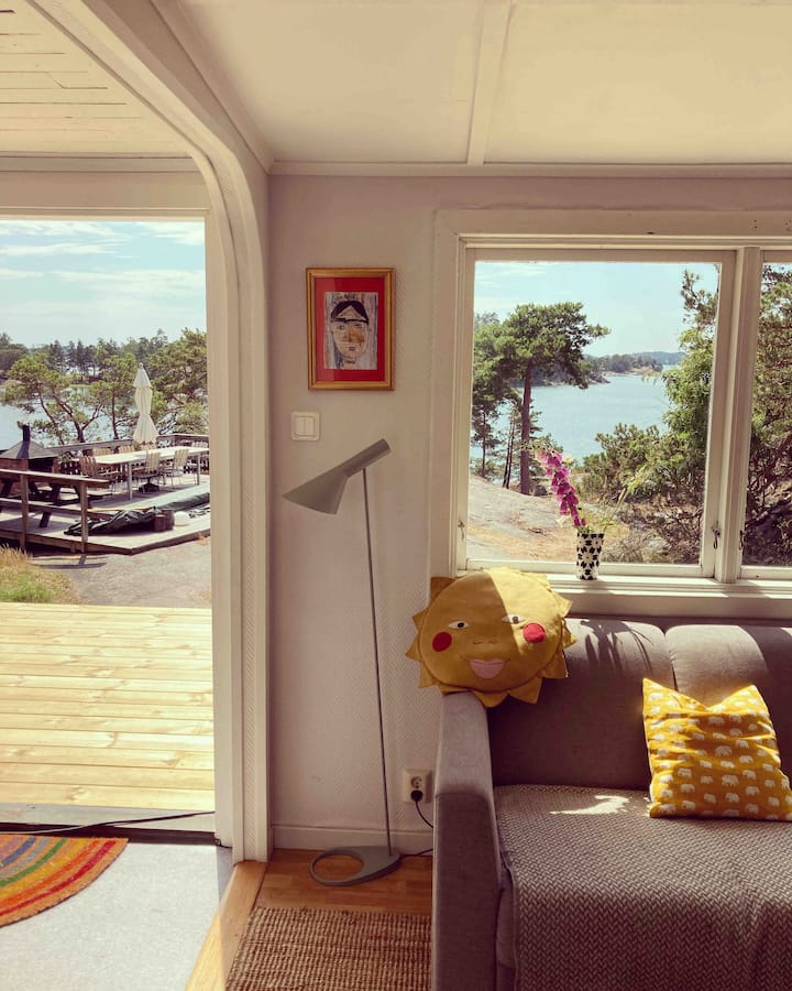 Seafront Cottage + Sauna In Stockholm Archipelago - Nynäshamn