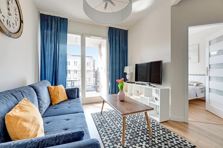 Old Town & Main Station - New Apartment - Gdansk