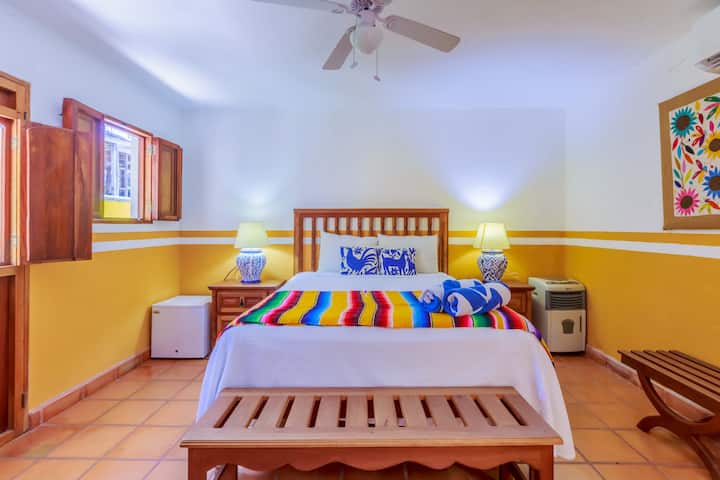 Suite De Un Dormitorio, Sereno, Piscina, Jardines, Terraza En La Azotea Con Vistas - Isla Mujeres