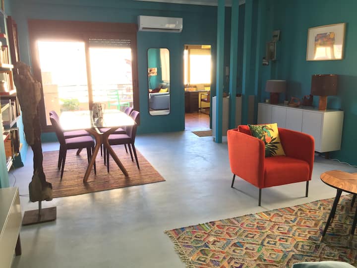 Grand Appartement Calme Avec Terrasse - Valencia