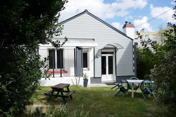Maison Plain - Pied Sur Jardin - Brest