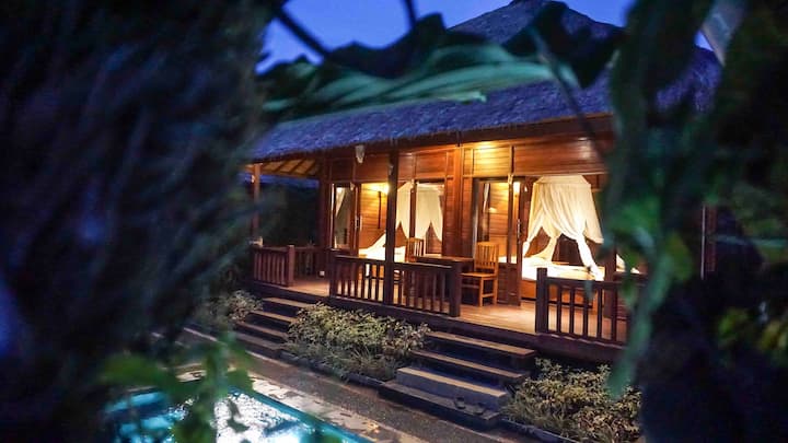 Pande House Among Rice Field Private Pool - Bali