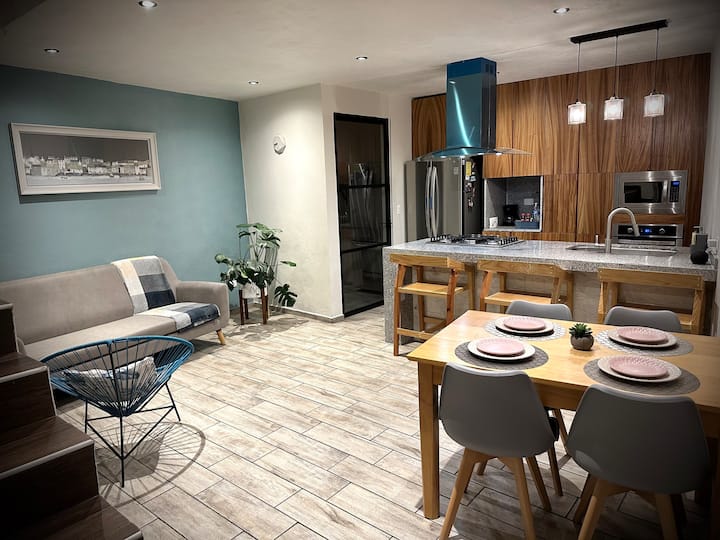 Departamento Hermoso Con Estacionamiento - 푸에블라