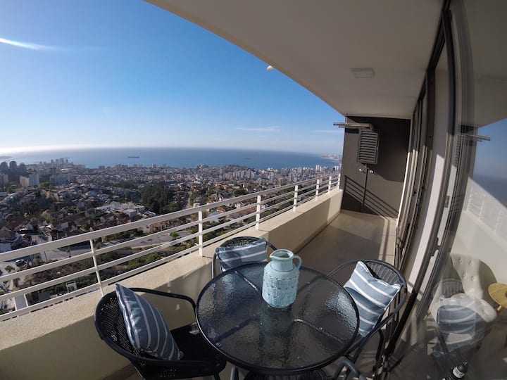 Lindo Departamento Con Vista Al Mar - Valparaíso