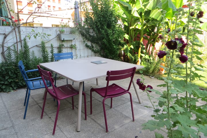 Genève Centre: Appartement, 2ch, Avec Jardin - Genf