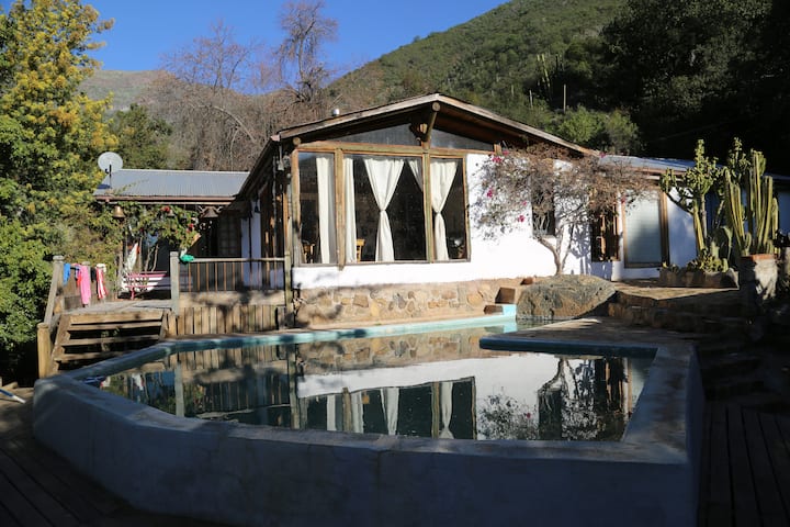 Casa El Choapino :Hot Tub,piscina Y Quincho - Olmué