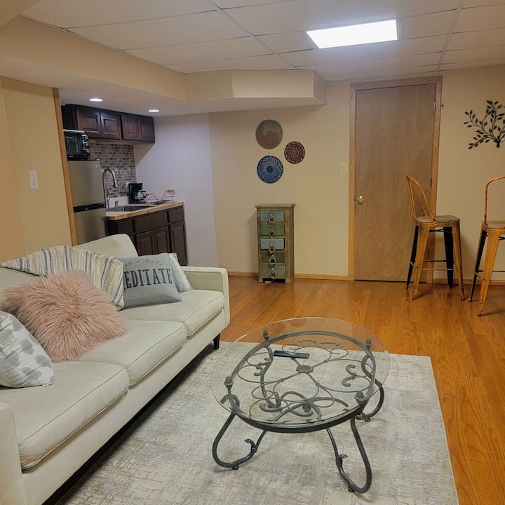Lovely & Large Lower Level Studio Near Wayland Sq - Providence, RI