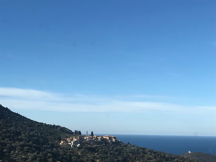 Grand Studio Avec Vue Mer Et Montagne - Korsika