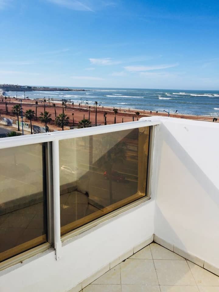 The Best Sunset☀️peacefully Direct View To The Sea - Casablanca