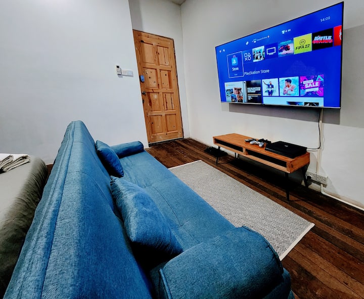 Upspot/ps4/washerdryer/self Check-in/private Room - Sarawak