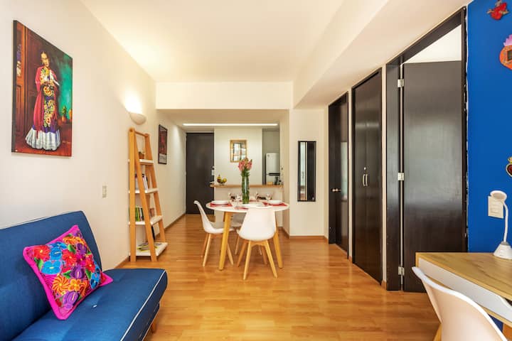 Quiet Stylish, Secure Building Dt 3p, 1b, 1b, 1pk - Mexico City